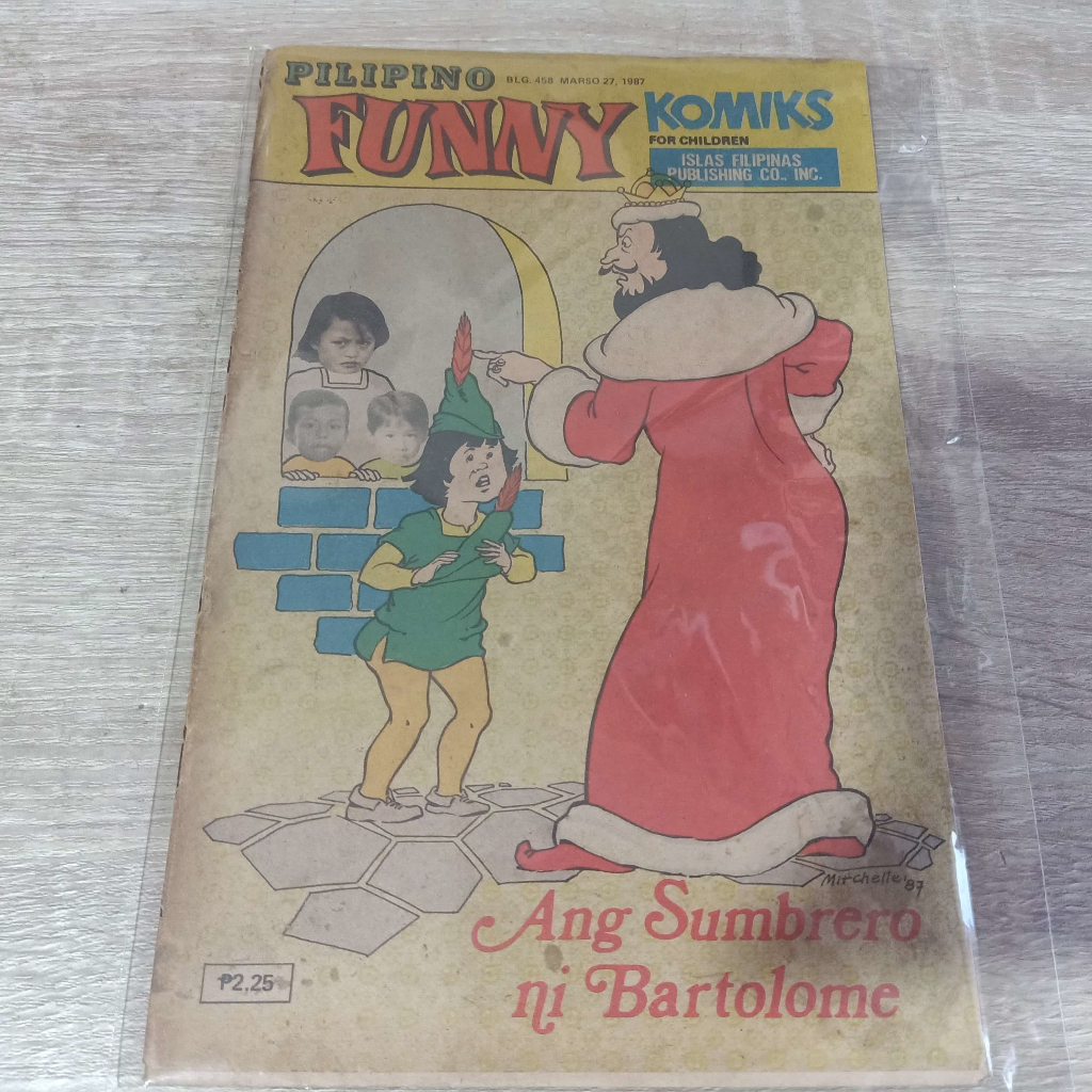 Pilipino Funny Komiks 458 -Marso 27, 1987 (vintage tagalog komik) Larry ...