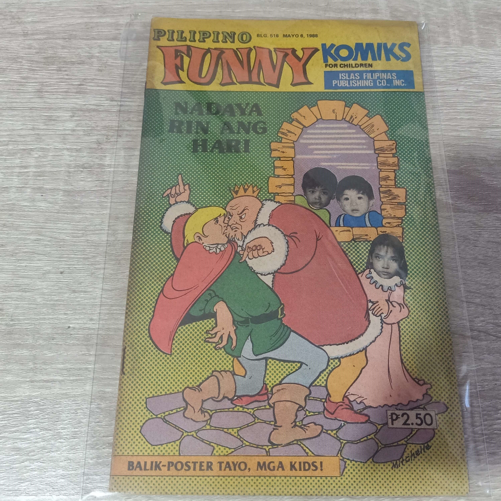 Pilipino Funny Komiks #516 - Marso 6, 1988 Niknok Lilit Superdog ...