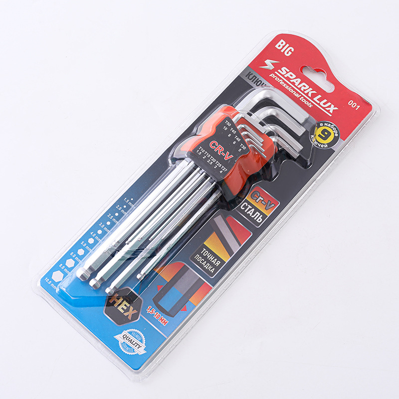 SPARK LUX 9PC Hex Key Wrench Set Allen Wrench | Shopee Philippines