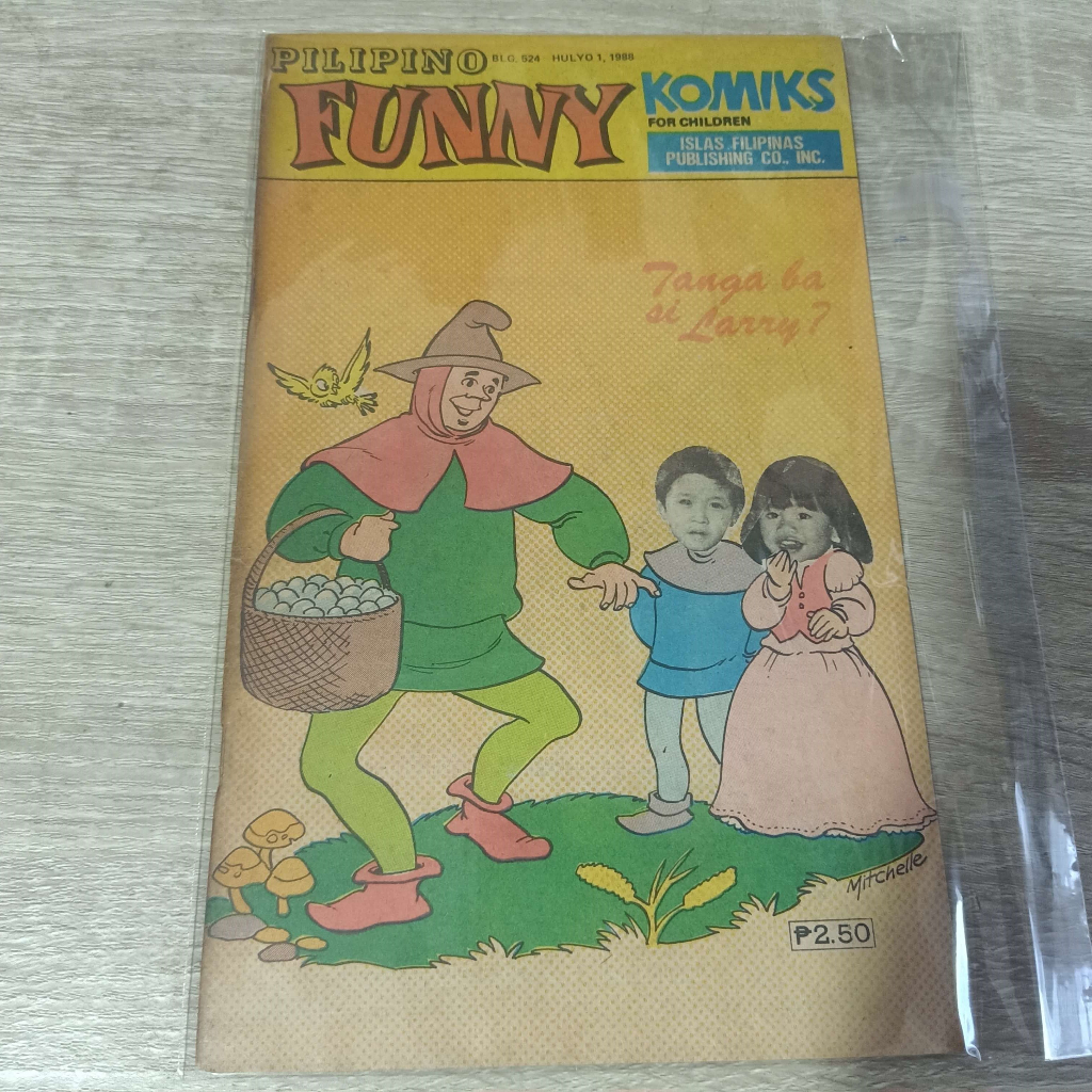 Pilipino Funny Kkomiks 524 - Hulyo 6, 1988 niknok superdog pin up ...