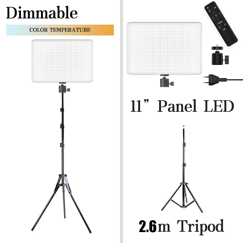 19/16/11 Inch Led Video Panel Cri 96+ Ultra Brightness Light 3200K To ...