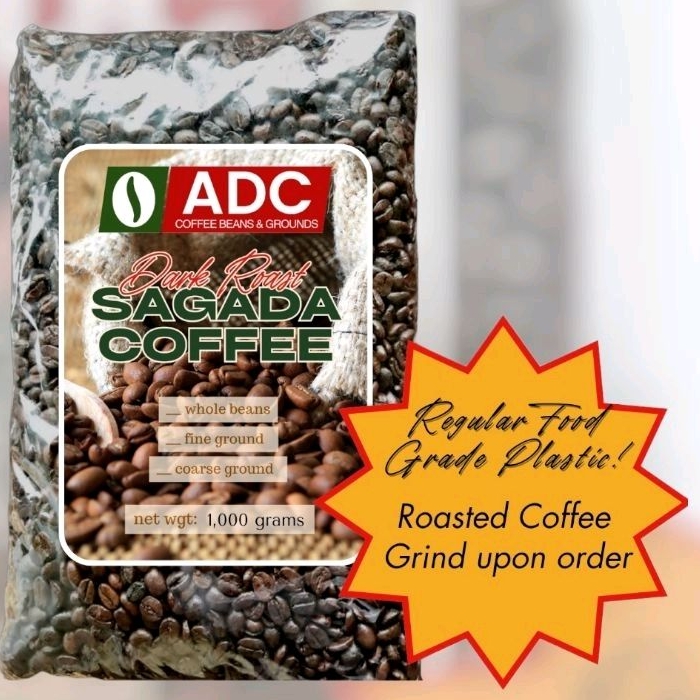 SAGADA[ARABICA ] COFFEE Dark Roast/Medium Roast Coffee Beans and Brewed ...