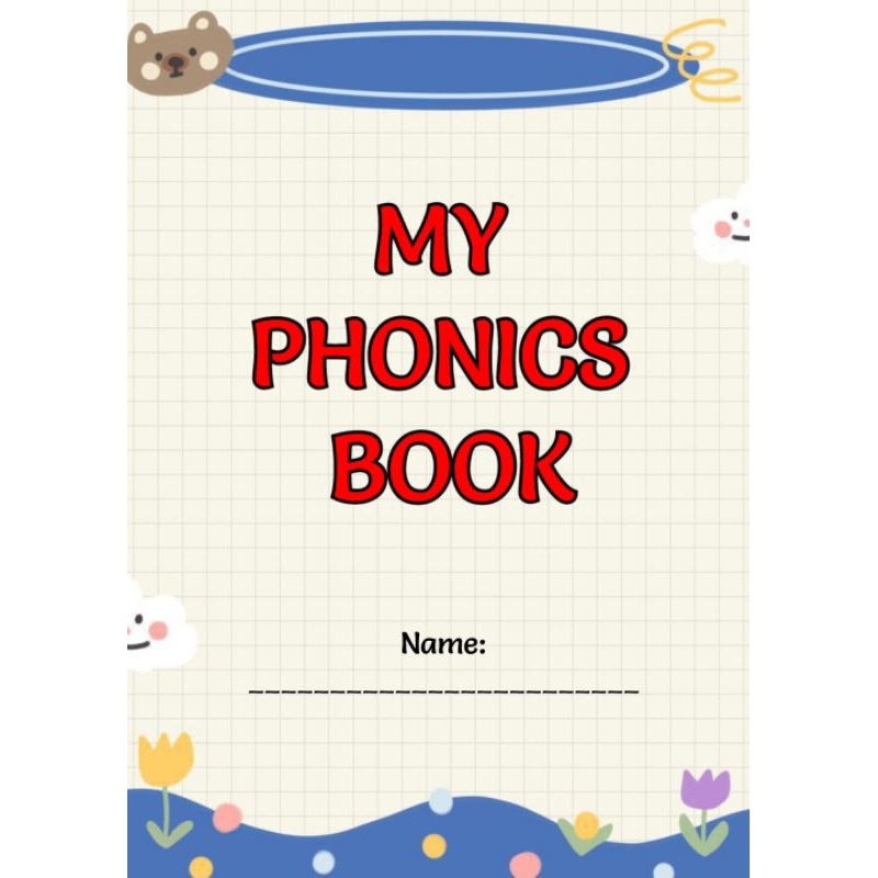 MY PHONICS BOOK for kids (100 pages) | Shopee Philippines