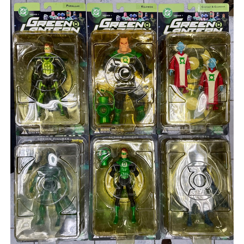 DC Direct Green Lantern Series 1 Kilowog, Ganthet & Guardian, Parallax ...