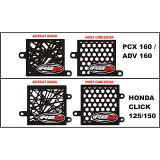 RS8 RADIATOR COVER FOR NMAX/AEROX, H,CLICK, PCX 160,ADV 160 | Shopee ...