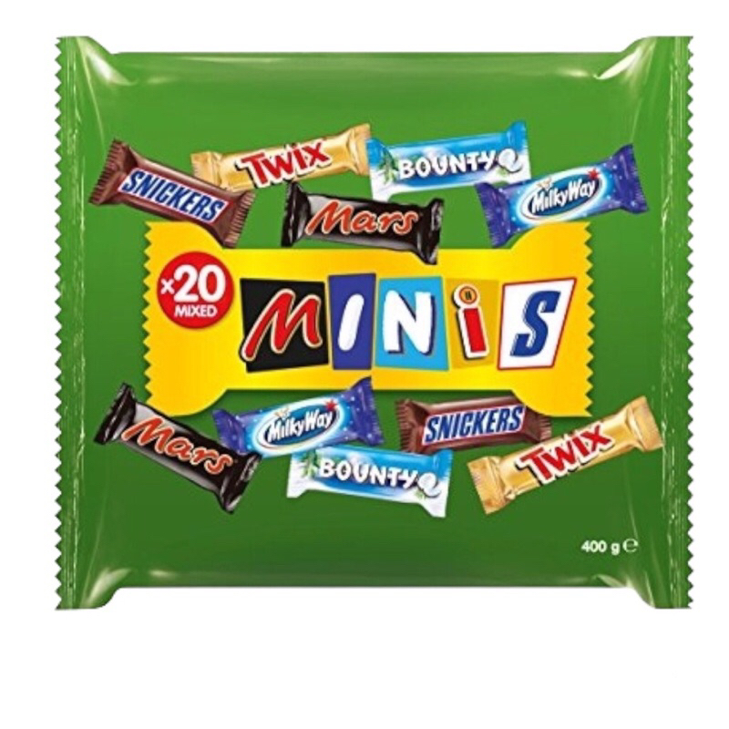Mars Mixed Minis Bag Assorted Chocolates 400g | Shopee Philippines