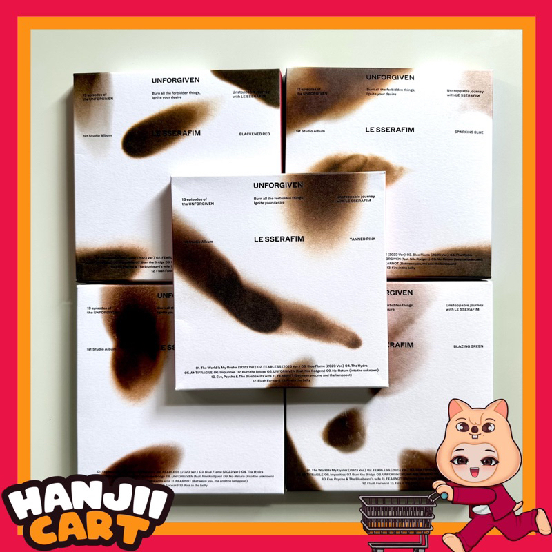 [OFFICIAL/ONHAND] UNSEALED LE SSERAFIM UNFORGIVEN ALBUM (Compact ...