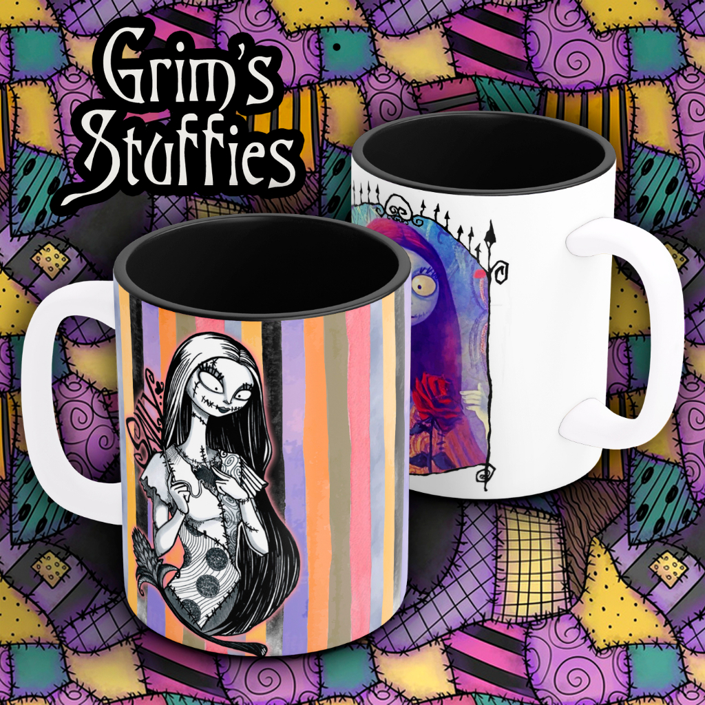 Nightmare Before Christmas Mug + Coffee Mug, Jack Skellington, Sally ...