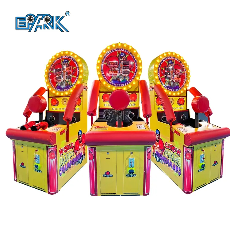 Amusement Arcade Machine World Boxing Championship Coin Operated Boxing ...
