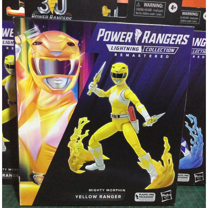 Hasbro Power Rangers Lightning Collection Remastered “Yellow Ranger ...