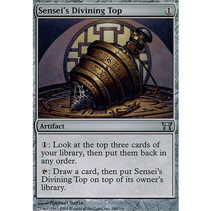 MTG Sensei's Divining Top (CHK) | Shopee Philippines
