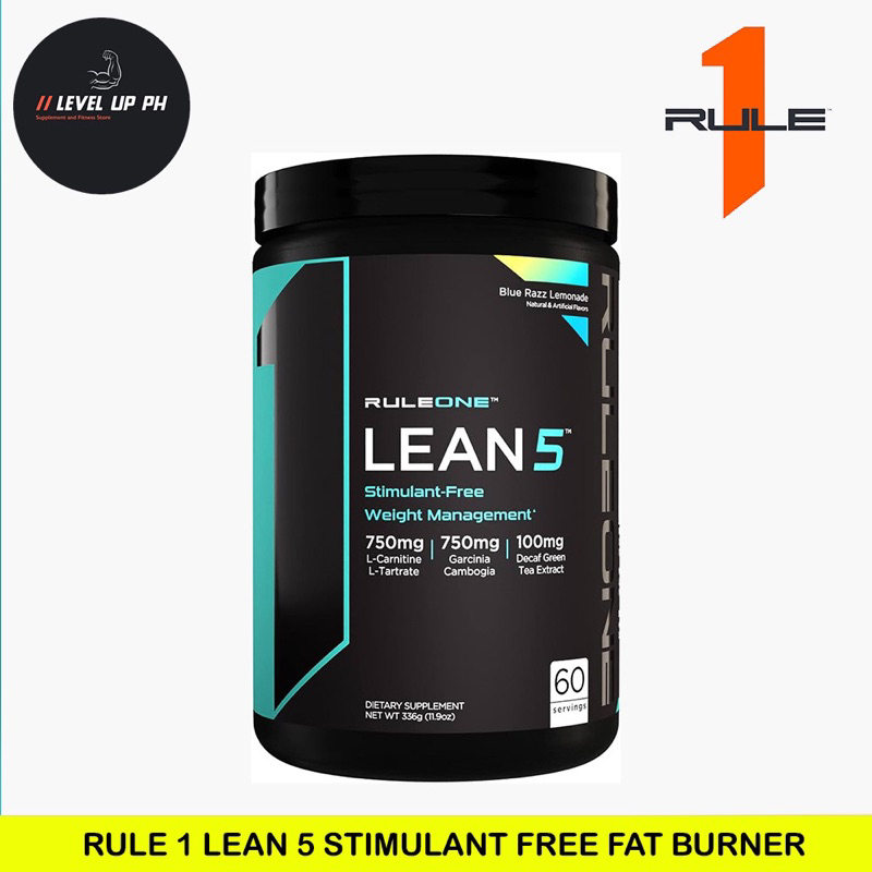 Rule 1 Lean 5 60 Servings Stimulant Free Fat Burner | Shopee Philippines