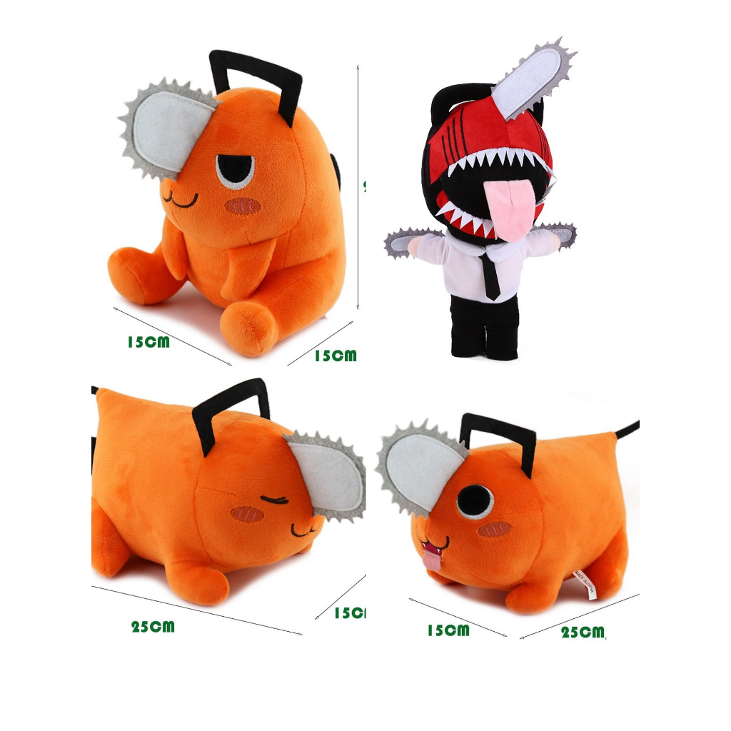 Chainsaw Man Denji Cosplay Plushie Pochita Stuffed Dolls Plush Figure ...