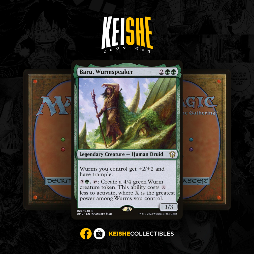 Magic: The Gathering (MTG) | Baru, Wurmspeaker (Rare) (Legendary ...