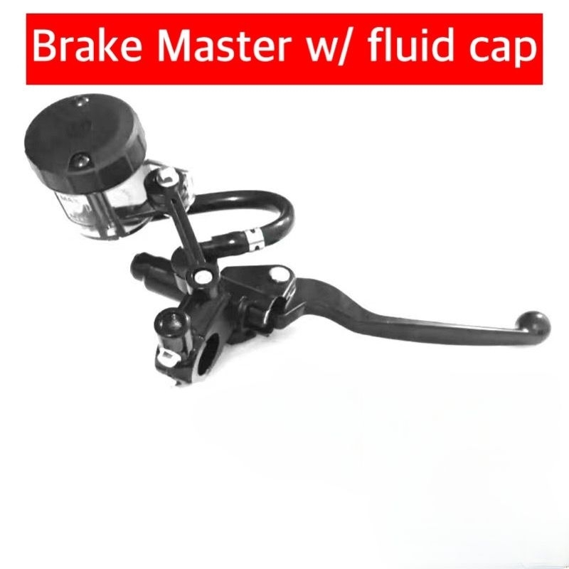 motorcycle brake master w/fluid cap universal | Shopee Philippines