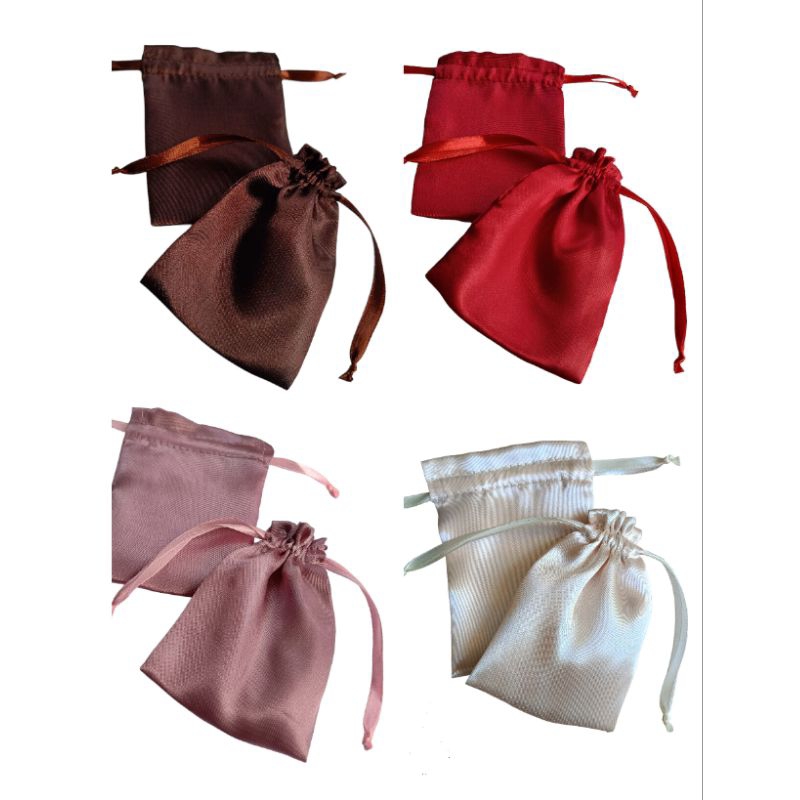 Satin Pouch Drawstring 12pcs SoldperDozen Jewelry and Accessories ...