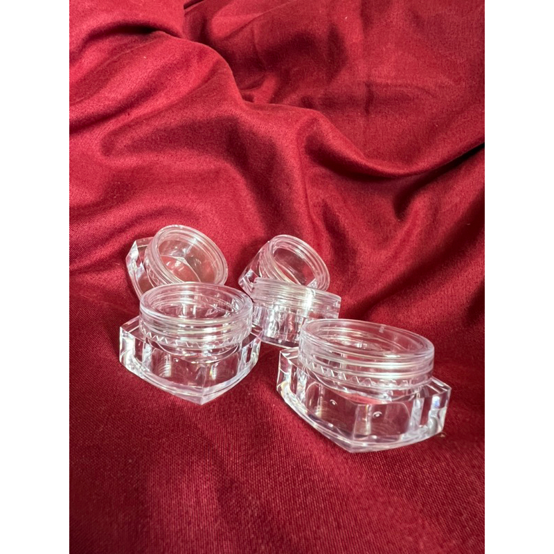 5G ACRYLIC JAR or POMADE JAR (10PCS) | Shopee Philippines