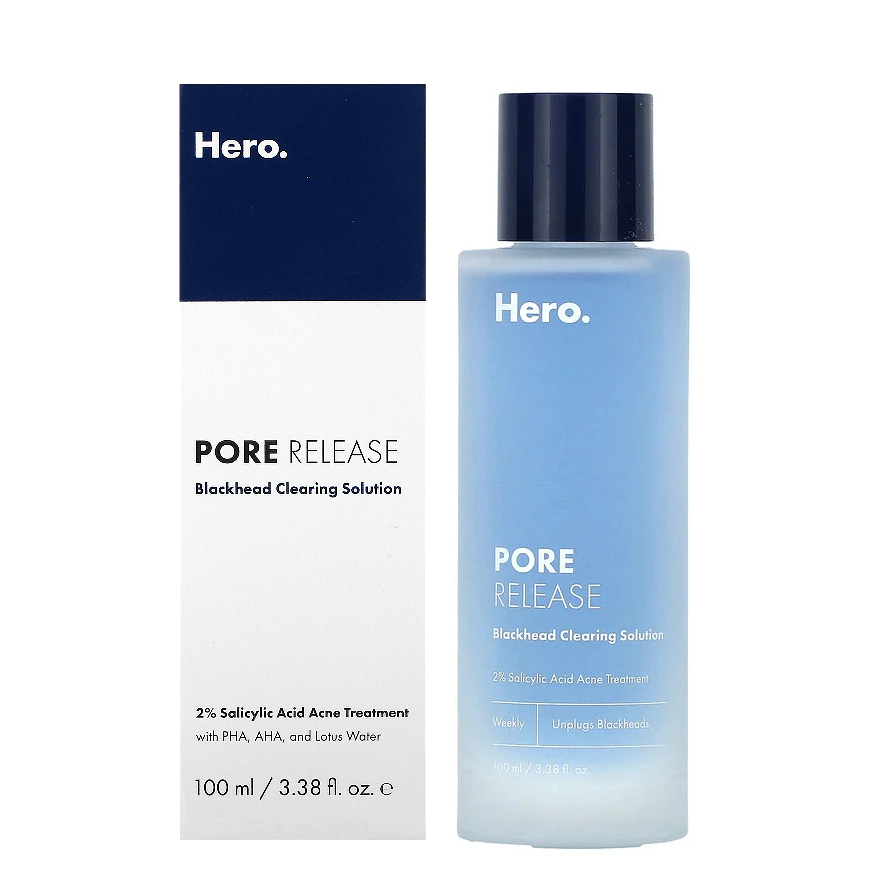 Hero Cosmetics, Pore Release, Blackhead Clearing Solution, 3.38 fl oz ...