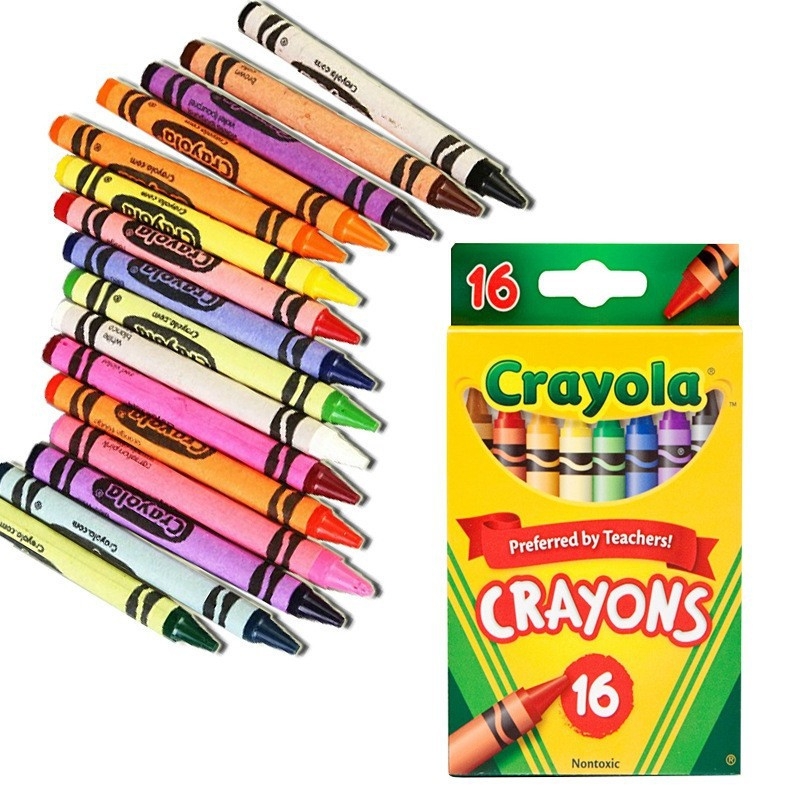16 Colors Crayola Crayons | Shopee Philippines