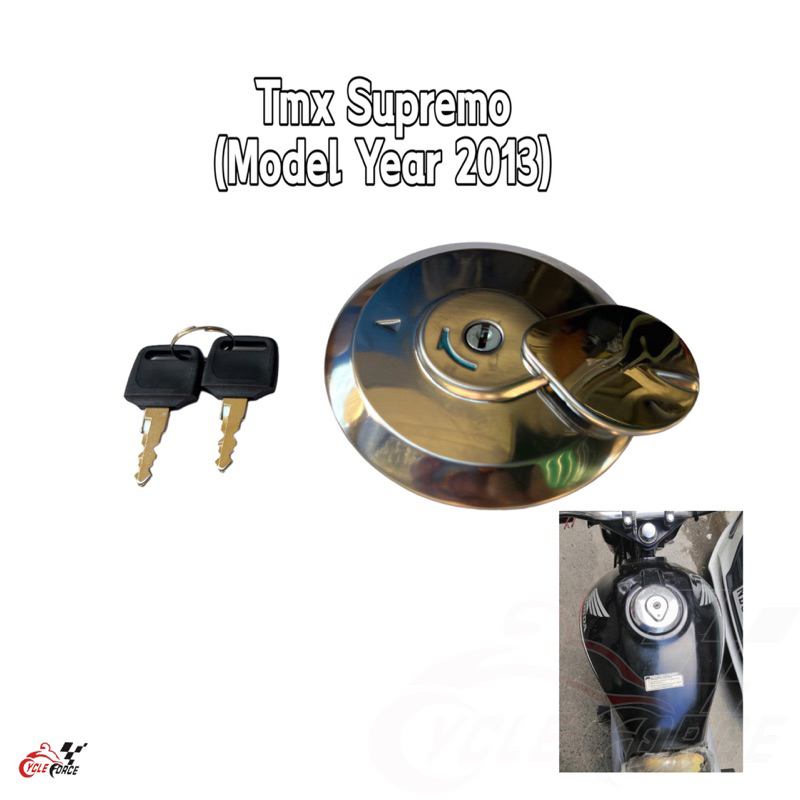 gasoline fuel gas tank cap with key Round type Tmx Supremo 2013 old ...