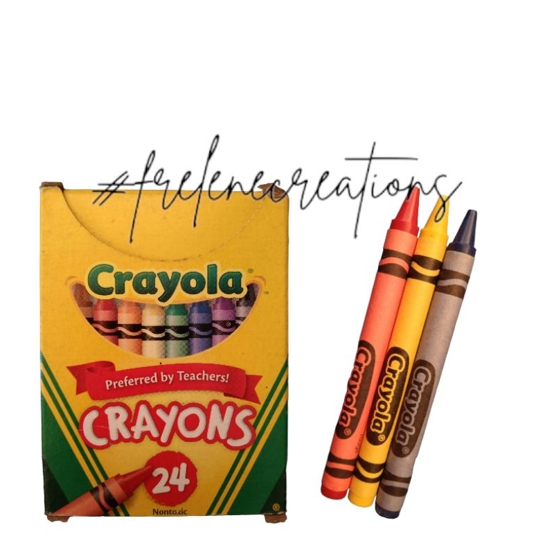 Crayola Crayons (8pcs, 16pcs, 24pcs) Colored Pencils (12pcs, 24pcs ...