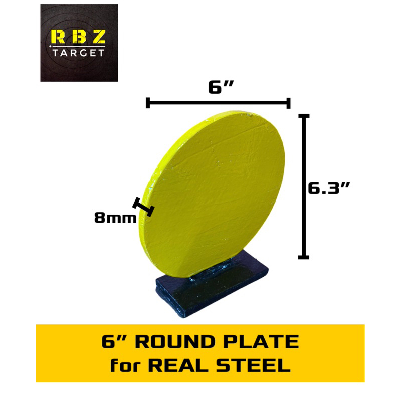 6” ROUND PLATE TARGET SHOOTING for RS | Shopee Philippines
