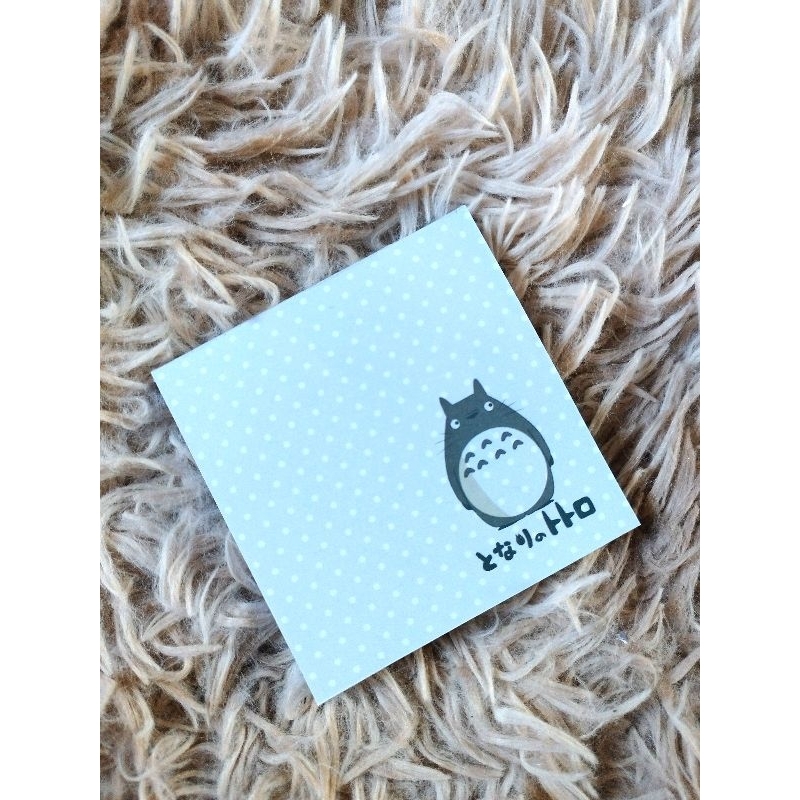 Kawaii Mini Notepad [Ghibli] w/ FREE Sticker | Shopee Philippines
