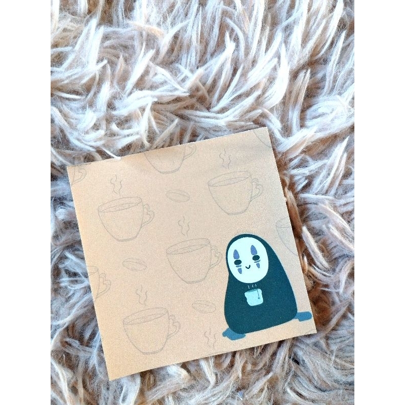 Kawaii Mini Notepad [Ghibli] w/ FREE Sticker | Shopee Philippines