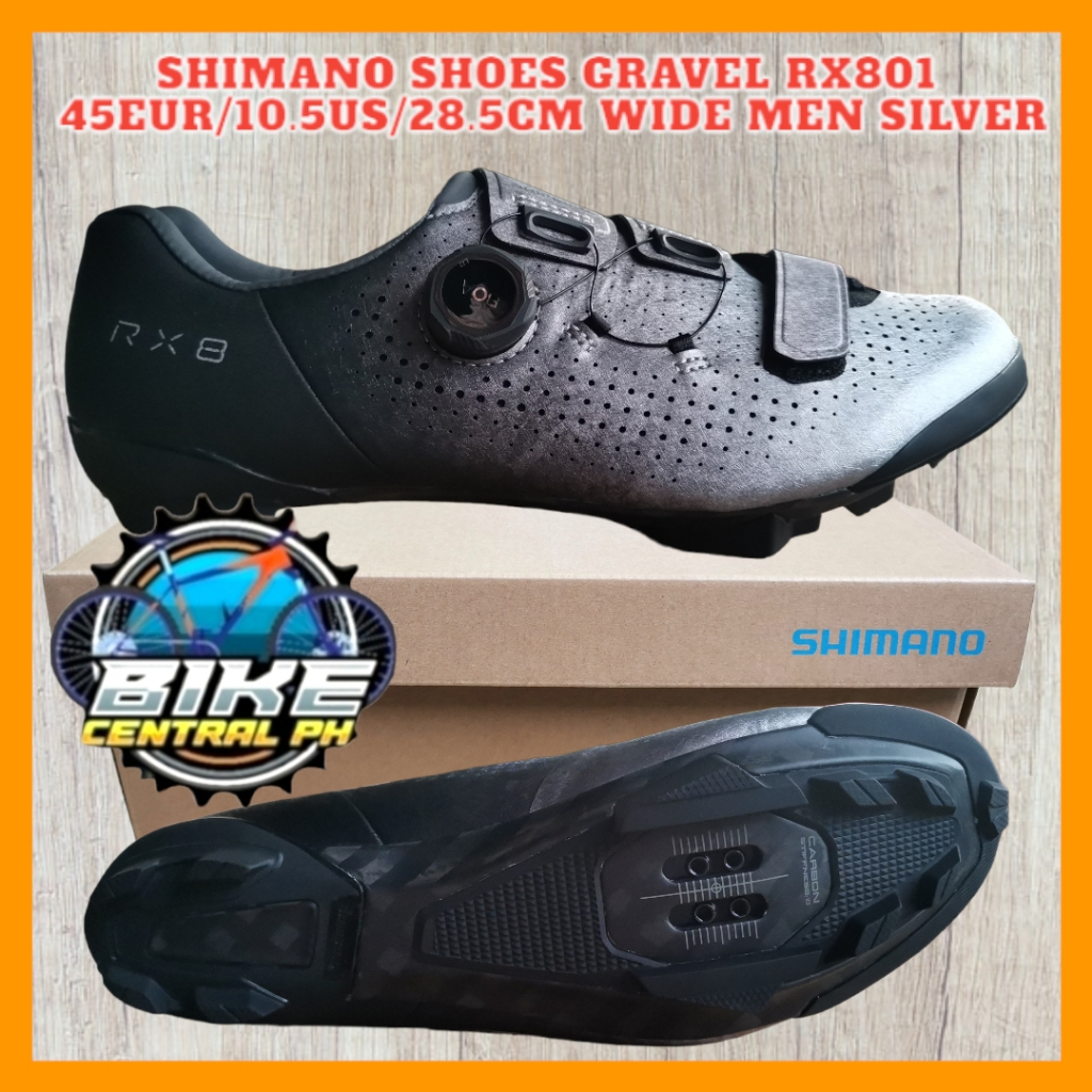 SHIMANO GRAVEL RX8 RX800 / RX801 CARBON SOLE SHOES | Shopee Philippines
