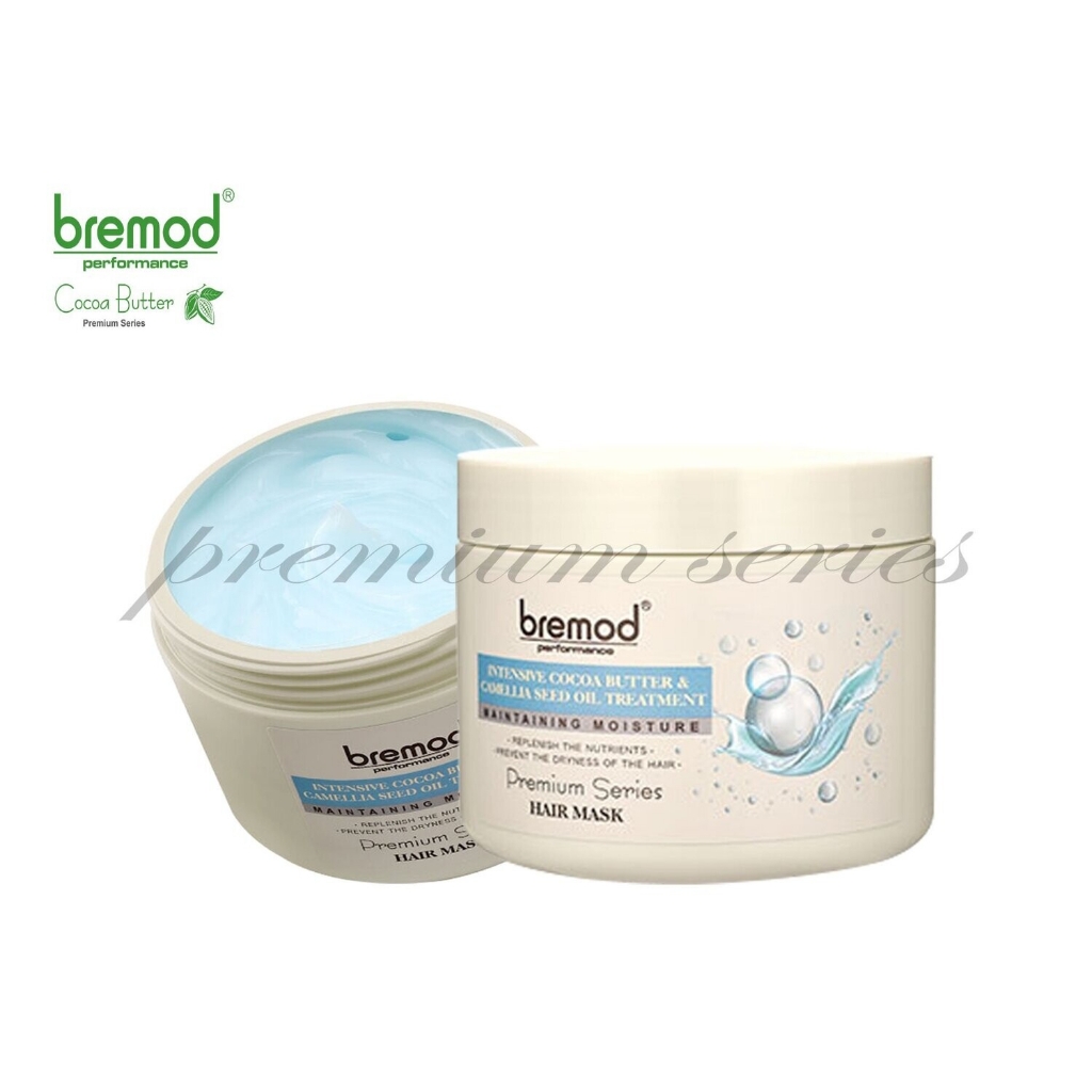 BREMOD HAIR MASK INTENSIVE Cocoa Butter & Camella Seed Oil Treatment ...