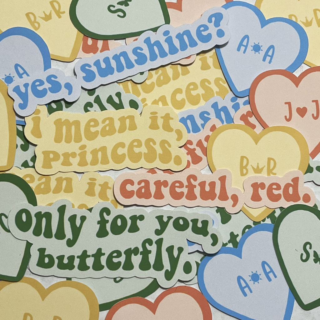 Book-Inspired Sticker Pack: Twisted Series by Ana Huang | monte craftie ...