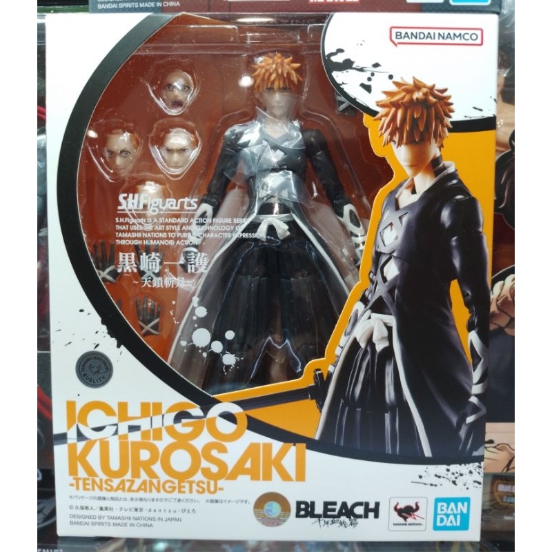 Bandai SHF Ichigo Kurosaki Tensazangetsu ( Bleach ) | Shopee Philippines