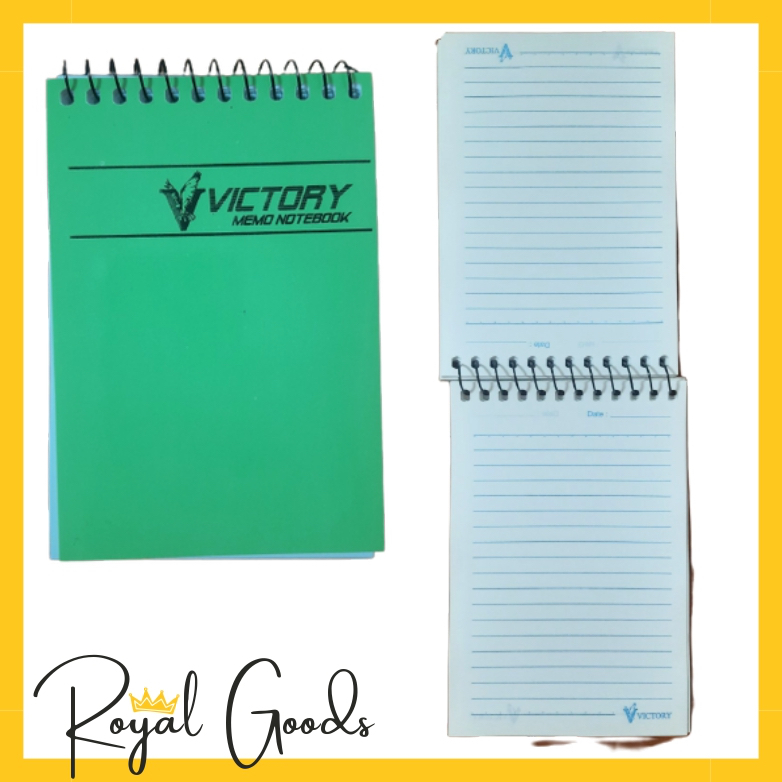 Victory Memo Notebook Pocket Notebook | Shopee Philippines