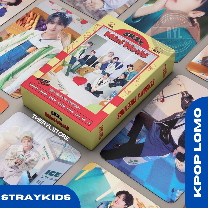 STRAYKIDS Kpop Lomo Cards [55 pcs/box] | Shopee Philippines