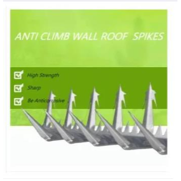1.25M Anti-climb Wall Spike Fence Galvanized Anti Theft Security Spikes ...