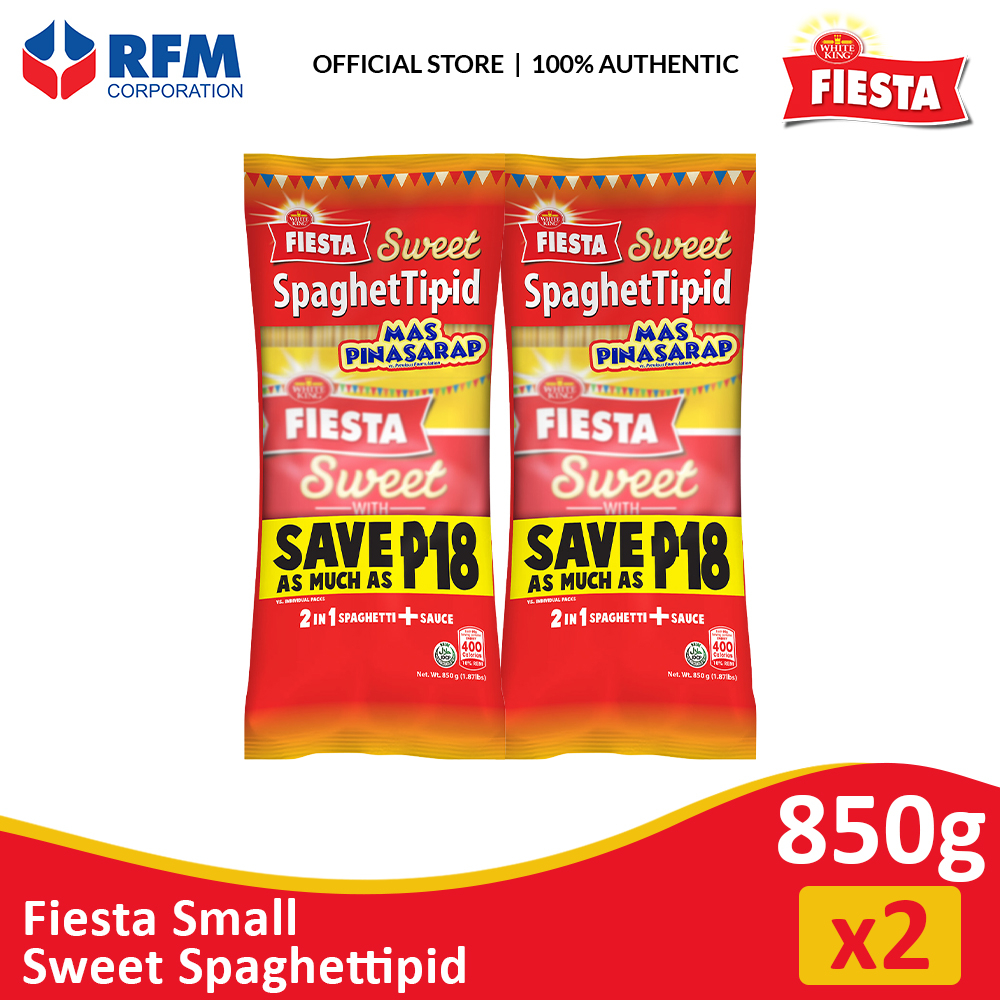 FIESTA Small Sweet Spaghettipid: Fspaghetti Pasta 350g + Spaghetti ...