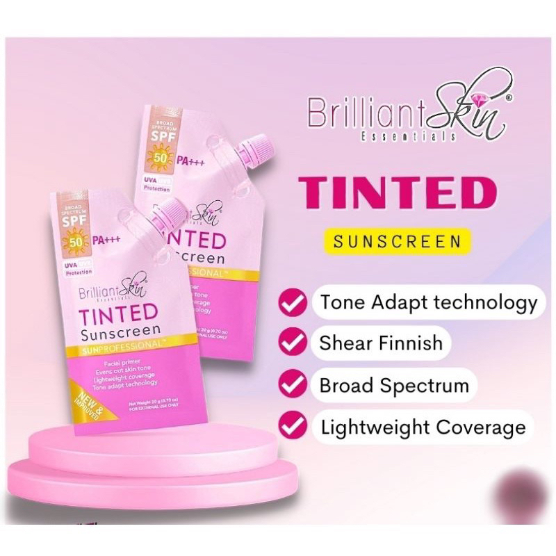 BRILLIANT SKIN TINTED SUNPROFESSIONAL FACIAL PRIMER SPF 50 (20g ...