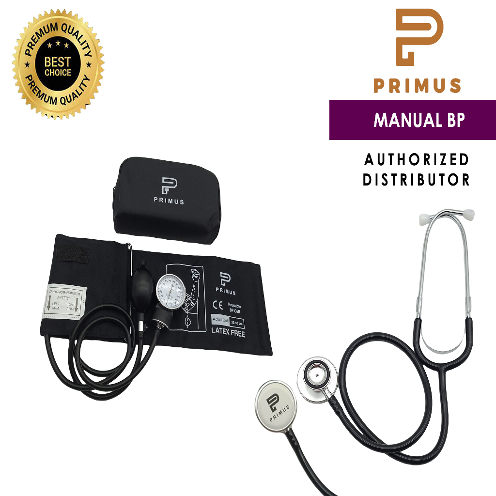 High Grade(Primus) Manual Blood Pressure with free basic stethoscope ...