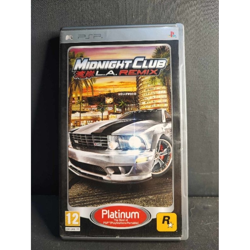 PSP UMD Games Midnight Club L.A. Remix ( PSP Platinum ) | Shopee ...