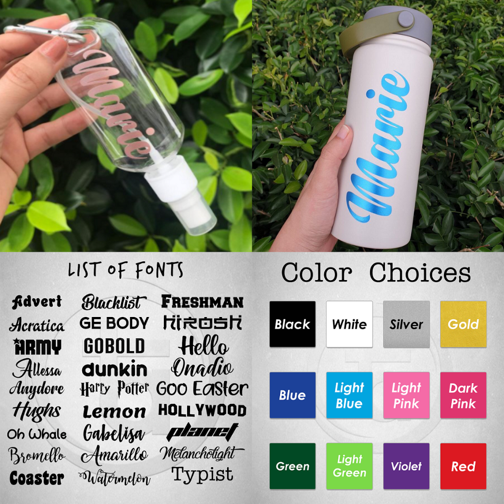 Custom Name Personalized Sticker for Wedding Birthday Debut Giveaway ...