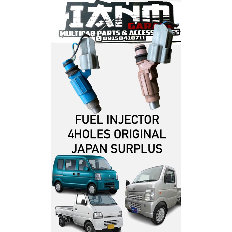 Fuel injectors for da52, da62, da63 and da64v original japan surplus ...