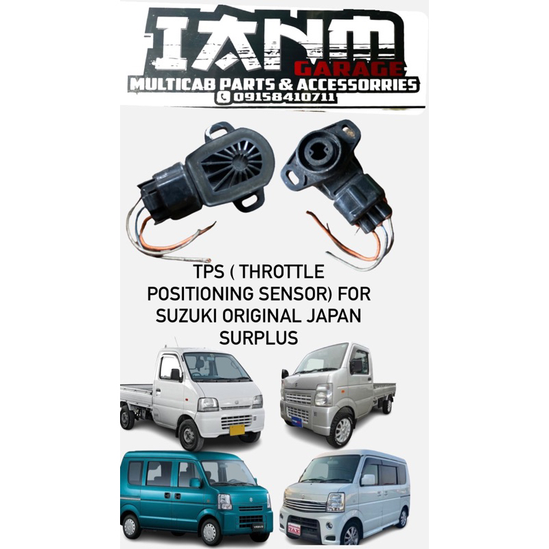 Throttle Positioning Sensor (TPS) For Suzuki Multicab Da64V, Da64W ...