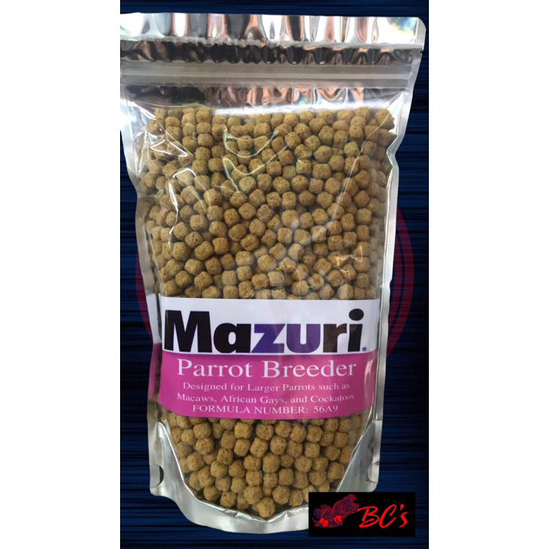 Mazuri Parrot Breeder Repackage Formula Number: 56A9 1 lbs | Shopee ...