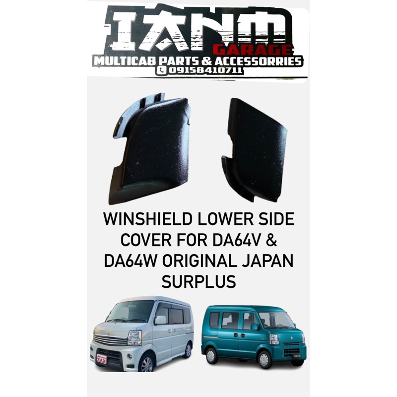 WINSHIELD COVER LOWER SIDE FOR DA64w & Da64v original japan surplus ...