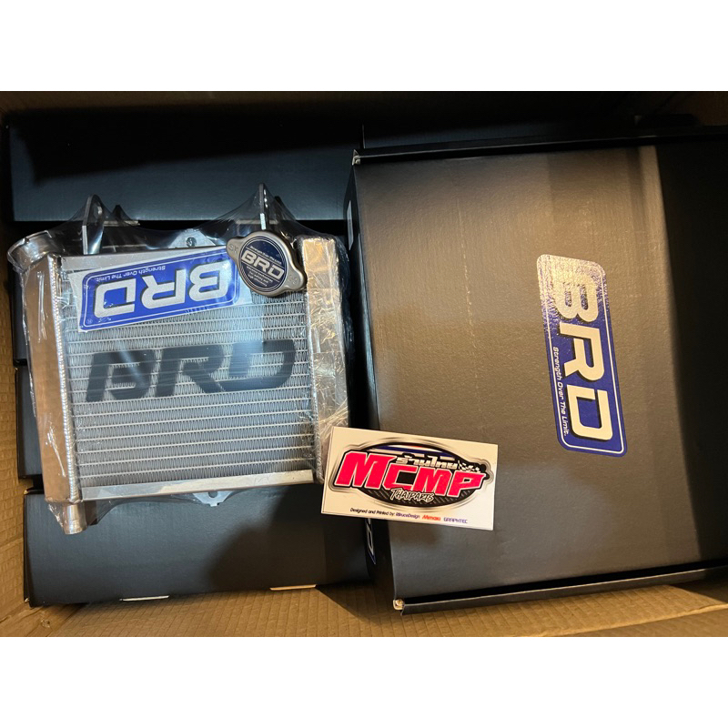 Original BRD alloy radiator for Raider 150 fi model.With free rad cap ...