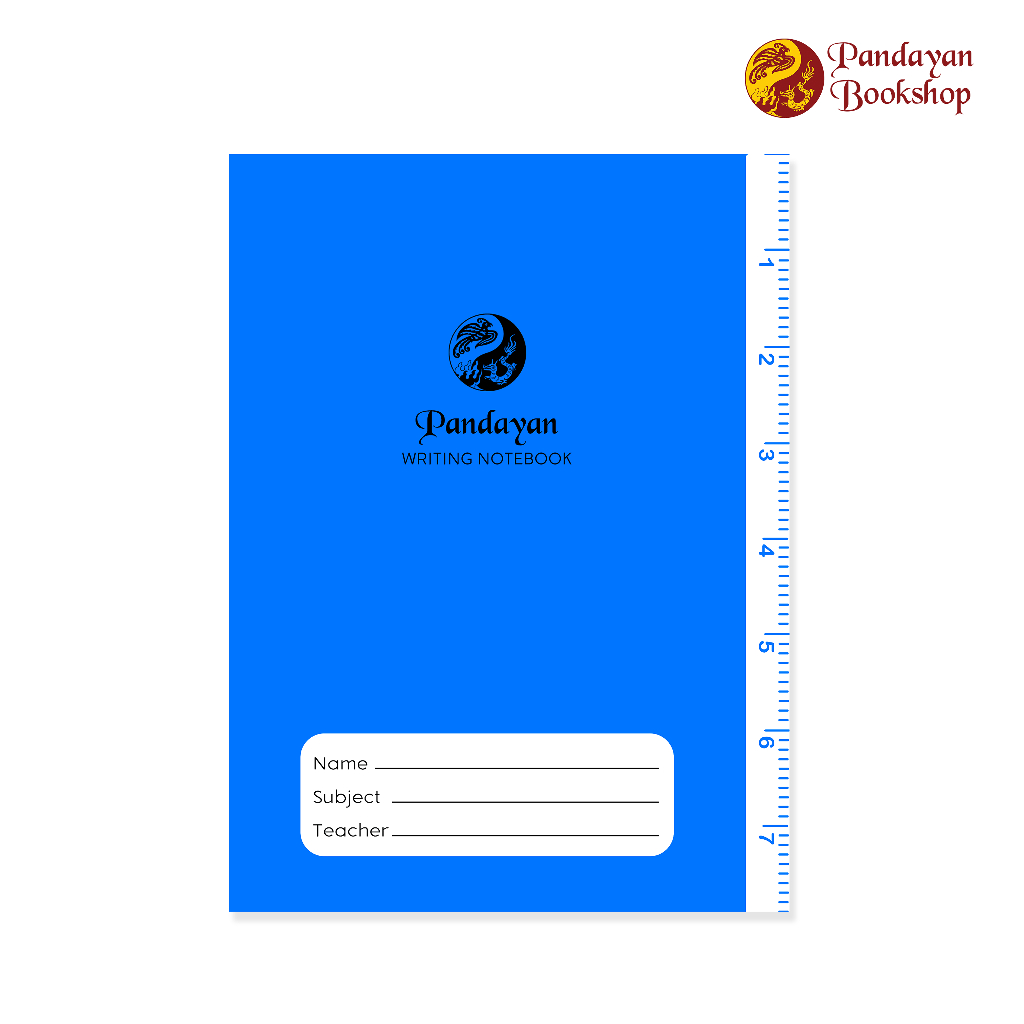 Pandayan Writing Notebook with Cover (Blue, 80 Leaves) | Shopee Philippines