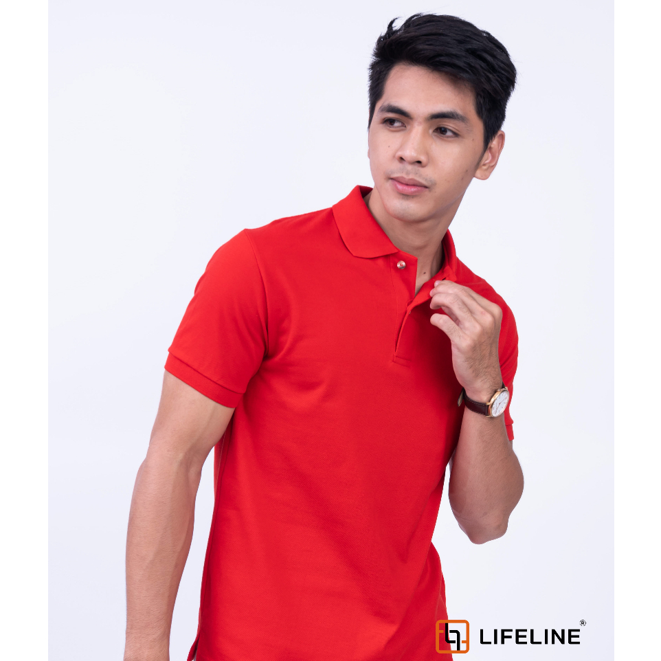 Lifeline Polo Shirt (Berry Red | Red | Baby Pink | Lilac | Fuchsia ...