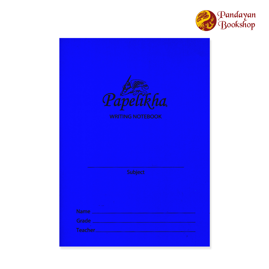 Papelikha Writing Notebook (Blue, 80 Leaves) | Shopee Philippines