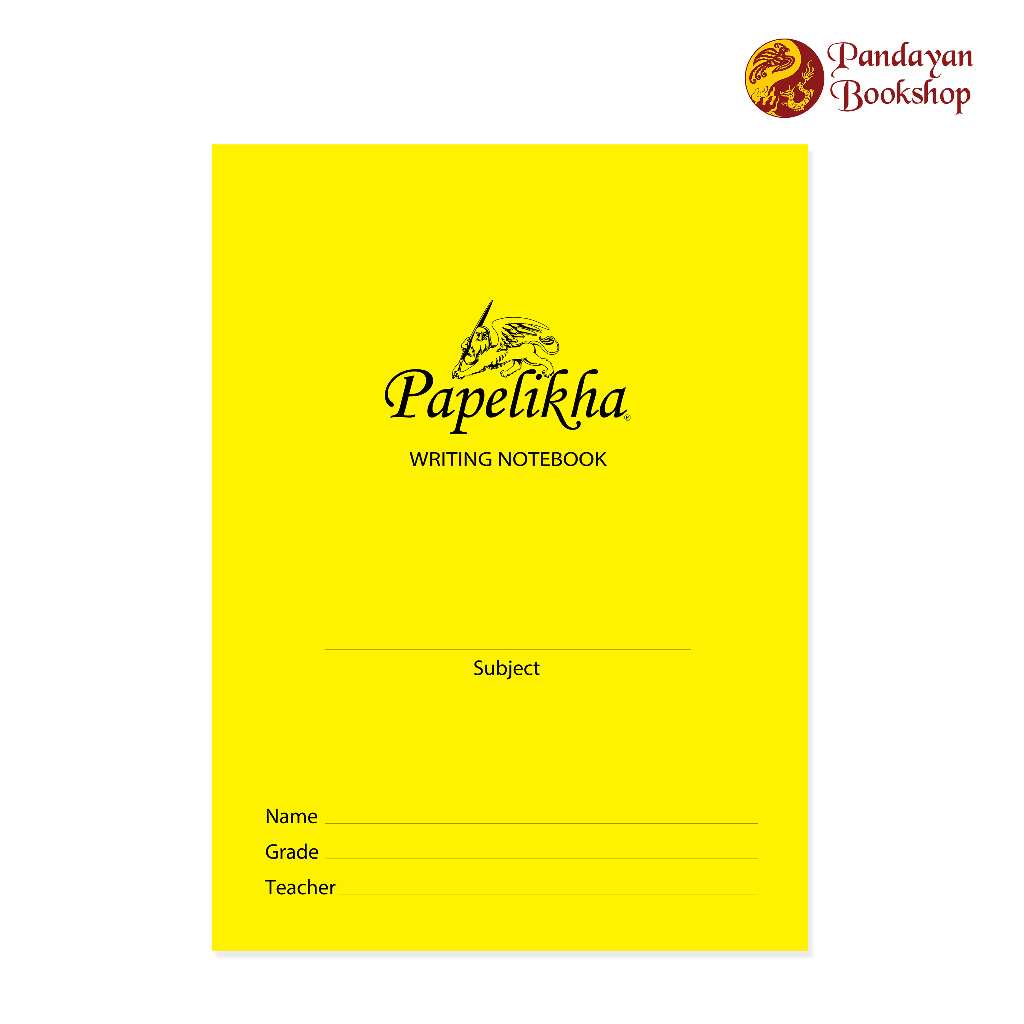 Papelikha Writing Notebook (Yellow, 80 Leaves) | Shopee Philippines