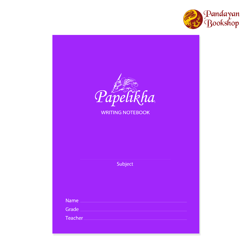 Papelikha Writing Notebook (Violet, 80 Leaves) | Shopee Philippines